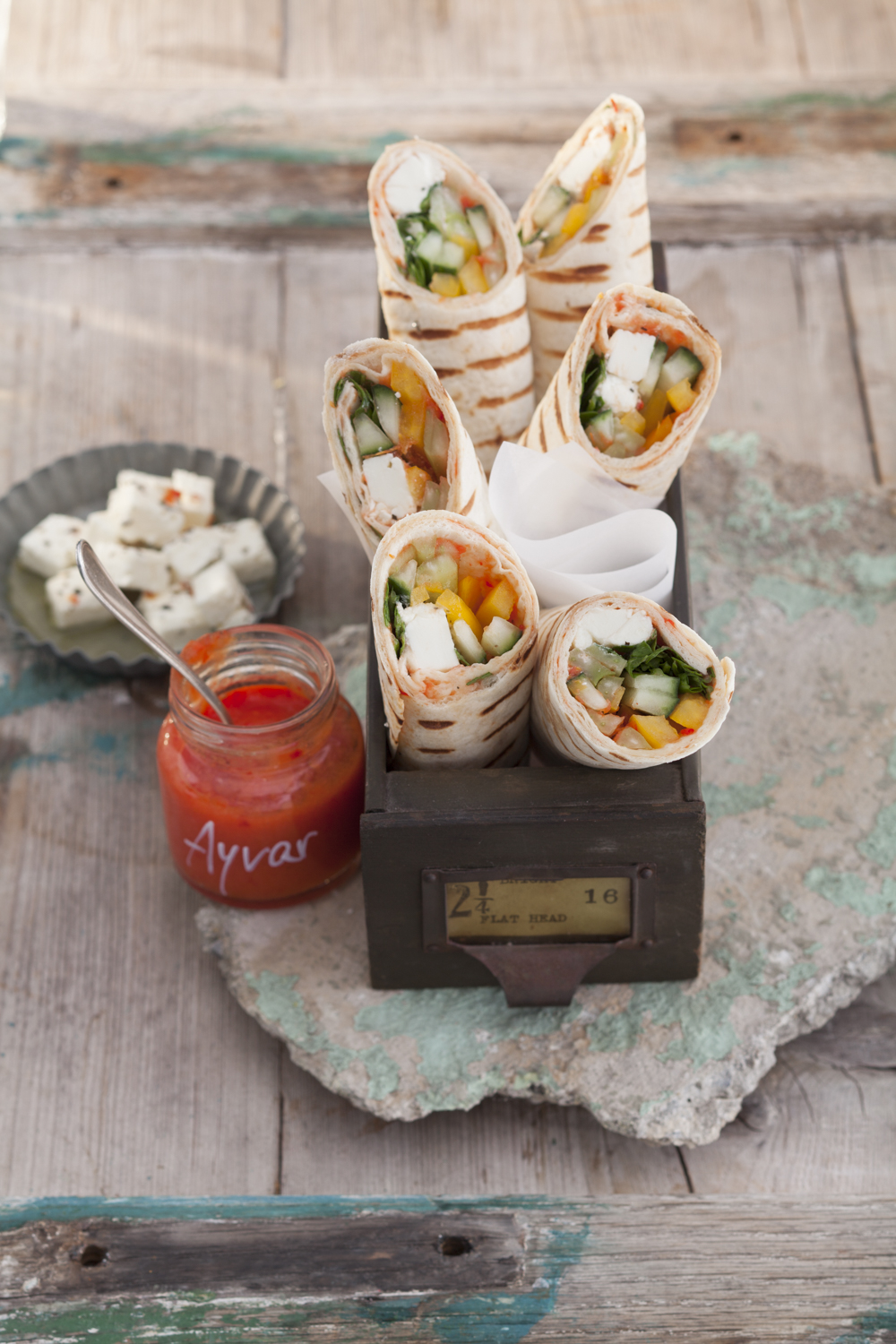 Wraps Crudités et Fromage - Recette Facile | Salakis